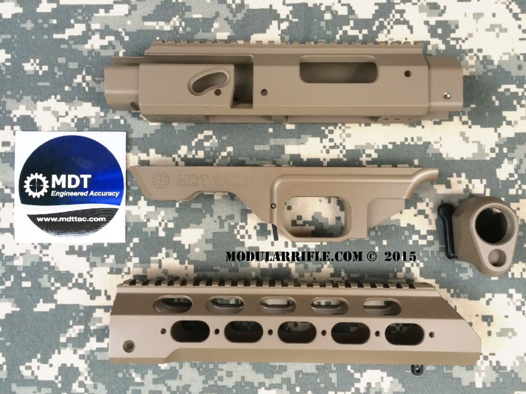 MDT TAC21 20 inch Suppressed Modular Rifle | MDT Chassis