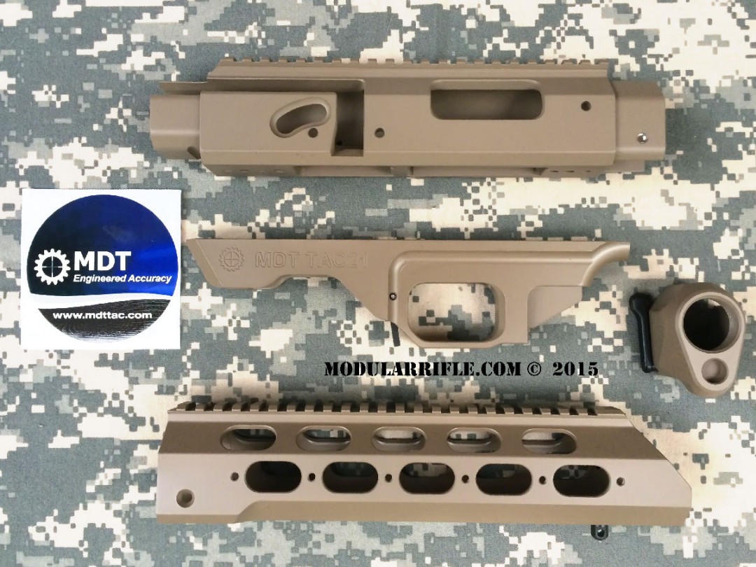 MDT TAC21 20 inch Suppressed Modular Rifle | MDT Chassis