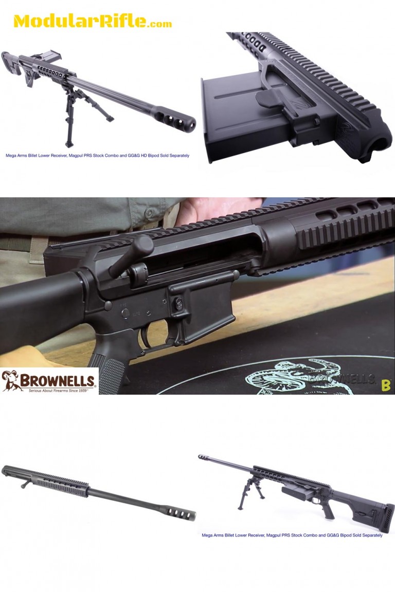 Zel Custom 50 BMG T2 AR15 Bolt Action Upper Receiver