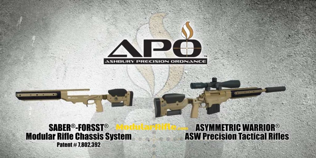 Ashbury Precision Ordnance Saber Forsst Rifle Chassis | Modularrifle.com