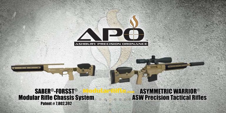 Ashbury Precision Ordnance Saber Forsst Rifle Chassis | Modularrifle.com